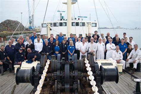 Steamship Shieldhall Charity Receives The Kings Award For Voluntary