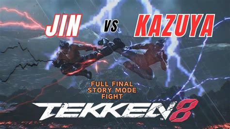 TEKKEN Jin Vs Kazuya Full Final Battle YouTube