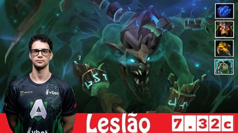 DOTA 2 Leslão the VISAGE OFFLANE 7 32c YouTube