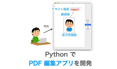 PythonPDF編集アプリを開発 だえうホームページ