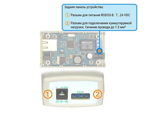 Контроллер управления доступом ethernet реле rodos 8 es0001 для ...