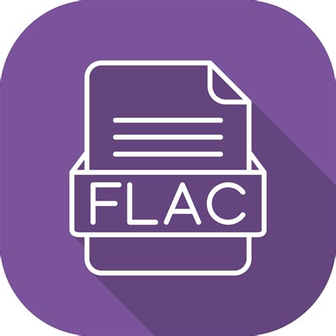 Flac File Format Vector Icon 31763413 Vector Art At Vecteezy
