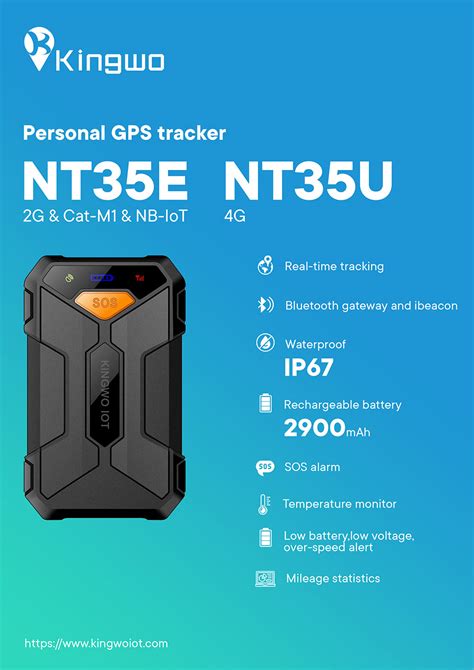Personal Tracking Smart Gps With 2900mah Rechargeable Battery Tracker