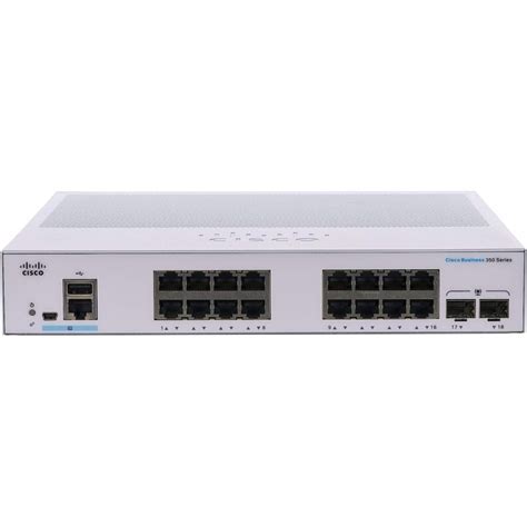 香港行貨︱cisco 16 Port Gigabit 網管交換器 Cbs350 16t 2g