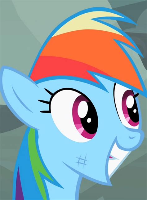 Rainbow Dashs Smile Face Blank Template Imgflip