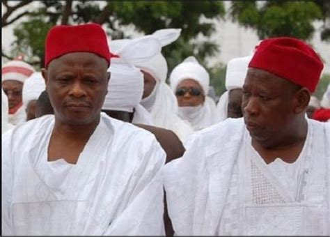 Throwback Picture Of Ganduje And Kwankwaso Years Back In Kano