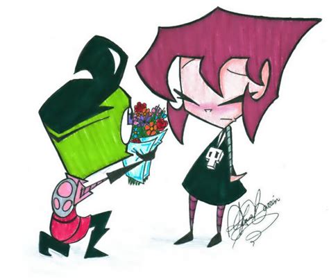 For You By Jackfreak1994 Invader Zim Cute Drawings Emo Cartoons