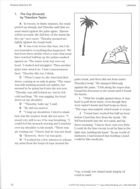 Reading Detective B1 Critical Thinking Company 9781601448231