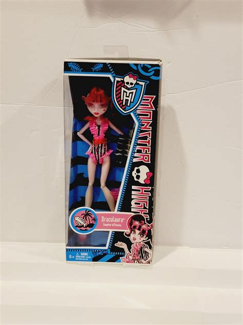 Monster High Beach Beasties Draculaura Doll Etsy