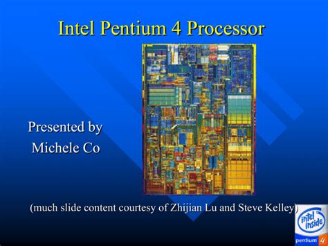 Intel Pentium 4 Architecture A Deep Dive