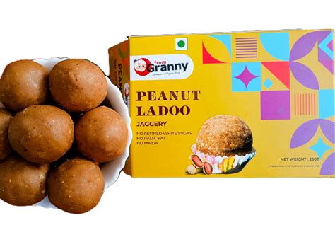 Buy From Granny Peanut Laddu Jaggery Groundnut Laddu Jaggery 200g