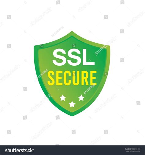 Secure Ssl Encryption Logo Secure Connection Stock Vector Royalty Free Shutterstock