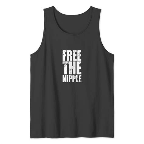 Free The Nipple Burn Your Bra Team No Bra Club Tank Top Designed And Sold