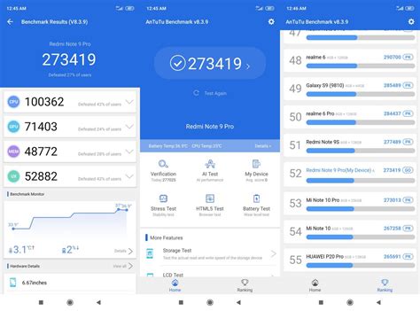 Benchmark Antutu Xiaomi Redmi Note 9 Pro Bertenaga Snapdragon 720g