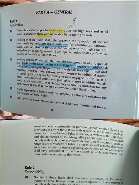Adapting The Rules Provisions For Vessels Requiring Special