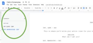 How To Write A Script On Google Docs Step By Step Guide Celtx Blog