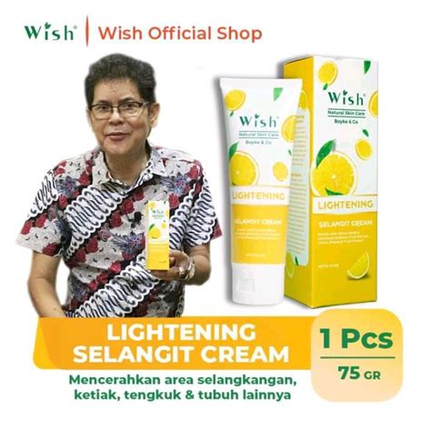 Promo Wish Lightening Selangit Cream Atasi Selangkangan Ketiak