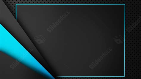 Present Festival Blue Black Card Dark Powerpoint Background For Free Download Slidesdocs