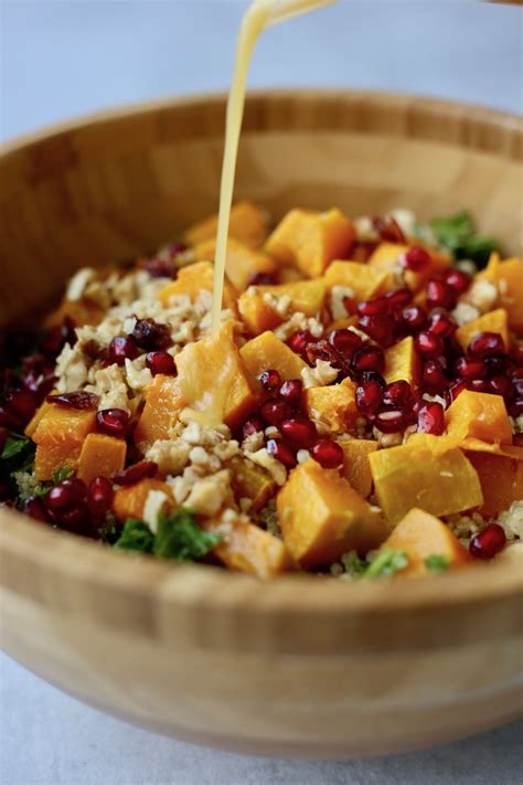 Quinoa Kale And Roasted Butternut Squash Salad