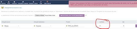 Mass Stock Transfer Add A Scrolling Menu To Select The Lot Numbers