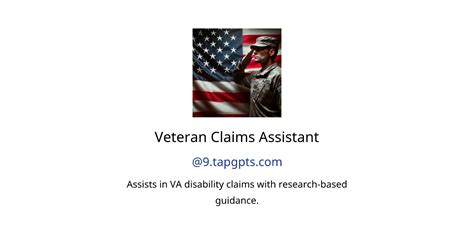 Veteran Claims Assistant Gpts Features And Functions Examples And