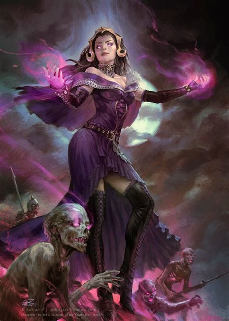 Artstation Liliana Vess Radkar Fantasy Art Women Fantasy