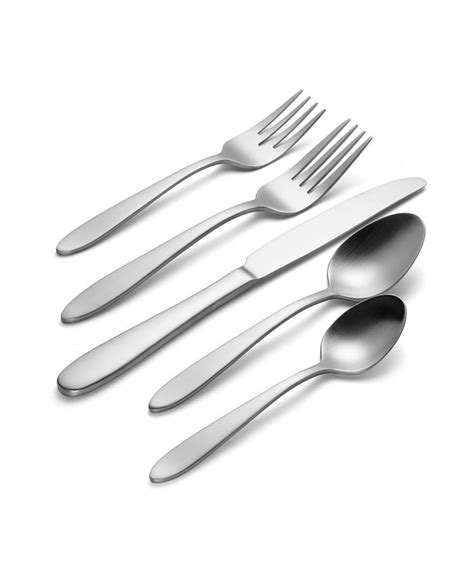 Oneida Mooncrest Satin 20 Piece Everyday Flatware Set Macys