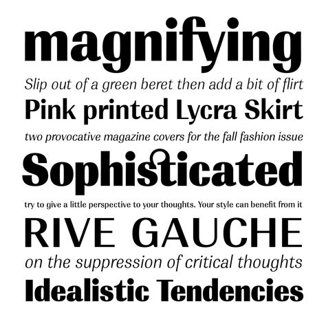 PF Marlet Typographica