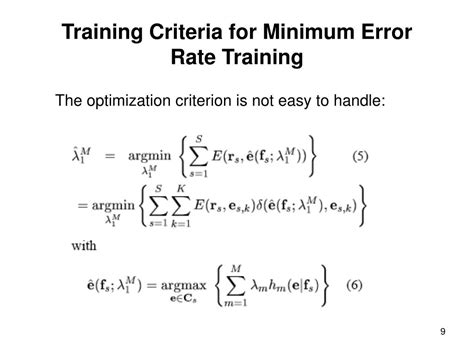 ppt minimum error rate training in statistical machine translation