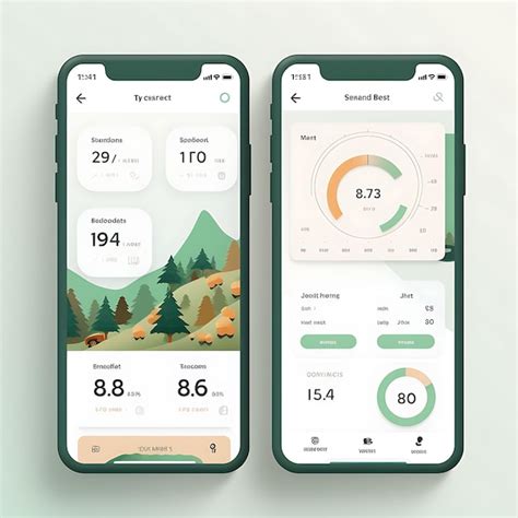 Premium Ai Image Mobile App Design Of Finance Personal Budgeting App