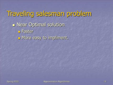 Ppt An Introduction To Approximation Algorithms Presented By Iman Sadeghi Powerpoint