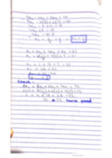 Solution Methods To Solve Linear Equations Solved Question Lu Decomposition Cholesky S Method