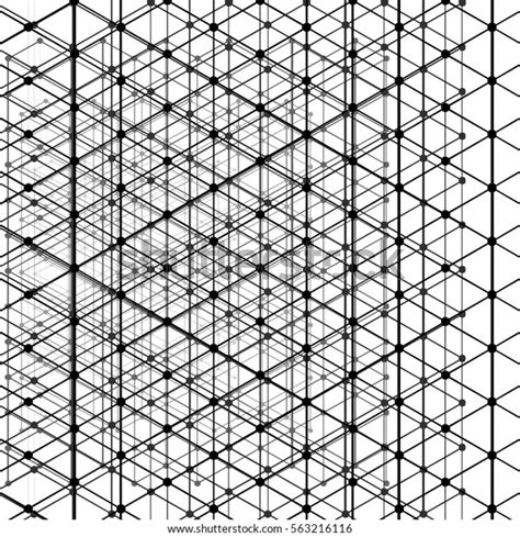 3d Triangle Mesh Design Layout Your Stock Vector Royalty Free 563216116 Shutterstock