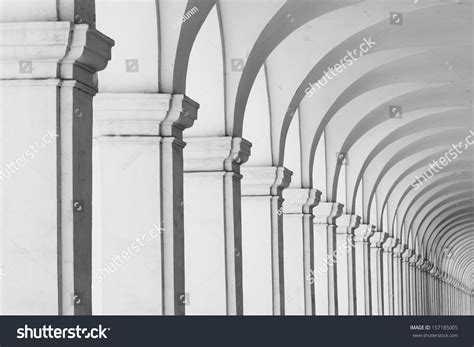 Long Row Colonnade Columns Arcs Stock Photo 157185005 Shutterstock