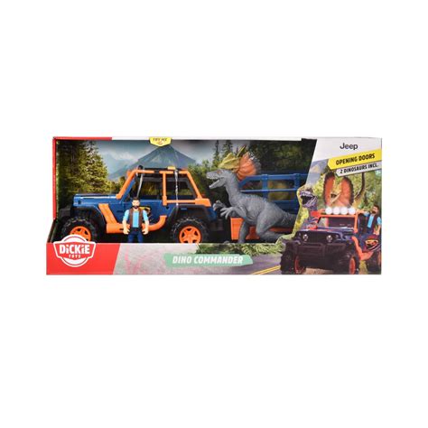 Dickie Dino Commander Jeep Trailer Happyland