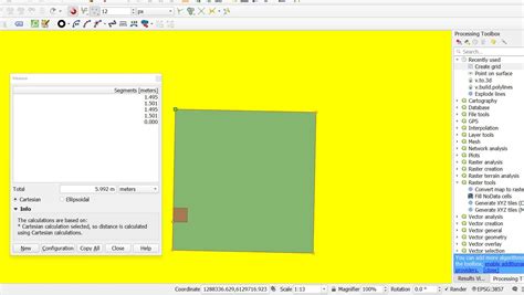 Measuring Distance Using Qgis Geographic Information Systems Stack