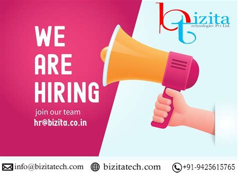 Bizita Technologies On Linkedin Job Jobopenings Vacancy Bizita