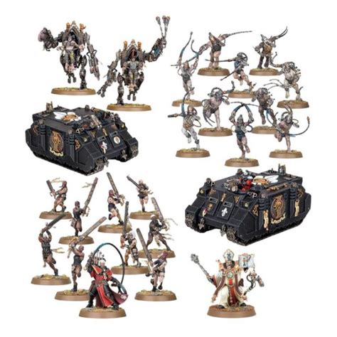 W40k Penitent Crusader Host Battleforce Box Set Features Models And