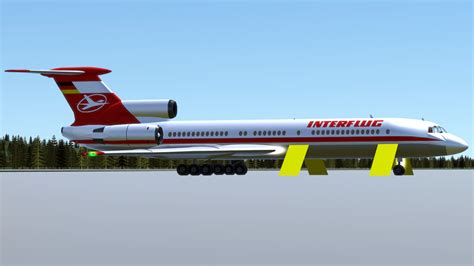 Simpleplanes Tupolev Tu 154m Interflug
