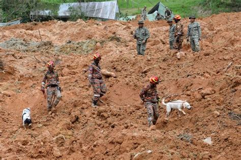 Cuaca Buruk Antara Cabaran Terbesar Operasi SAR Tragedi Tanah Runtuh