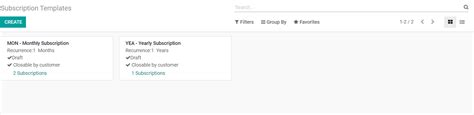 Odoo 14 Subscription Module For Publishers