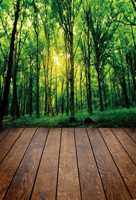 Photography Backdrops Huayi Vintage Background Forest Backdrop Art Fabric Newborn Backdrop D3326