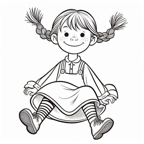 19 Kleurplaat Pippi Langkous Downloaden En Printen Pdf