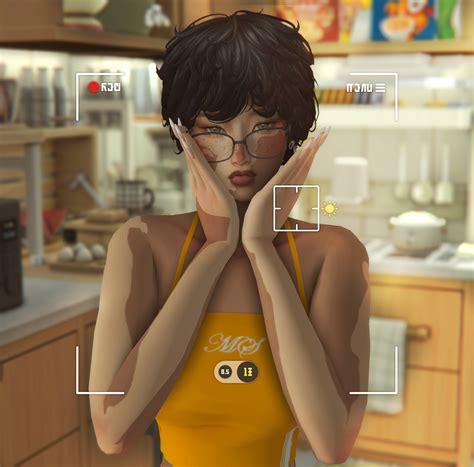 Sim4 Cc Simdump Black Ts4 Cute Male Brown Sim4cc Acc Haircc