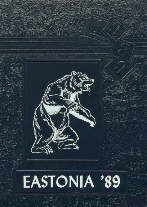 1989 Yearbook From Easton High School From Easton Maine For Sale