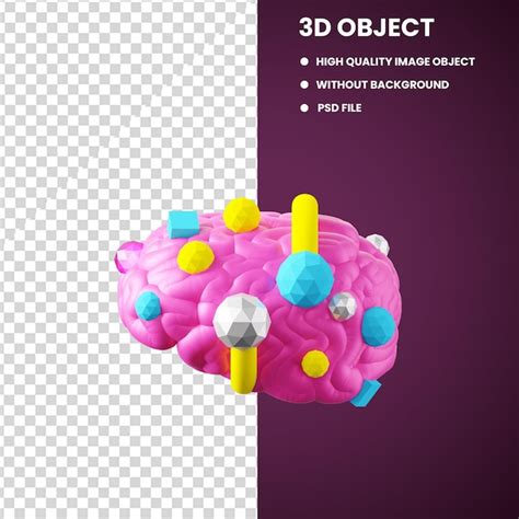 Premium Psd Artificial Brain