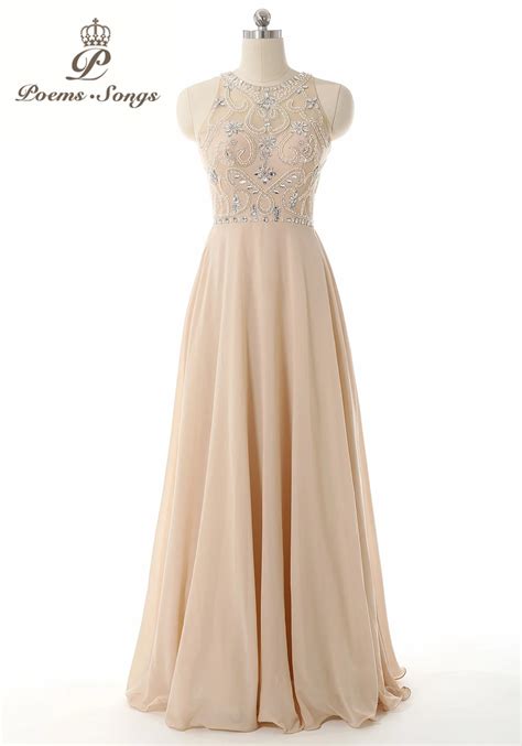 Buy Poemssongs Custome Made Sexy Style Chiffon Evening