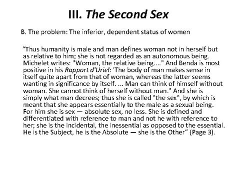 Simone De Beauvoir 1908 1986 The Second Sex