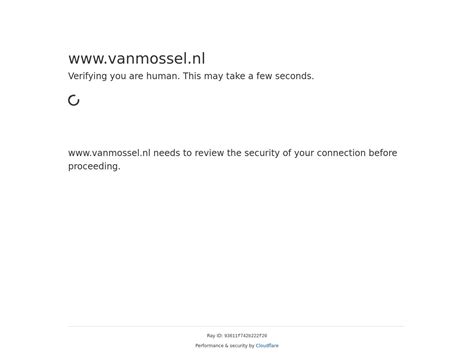 Inloggen Bij Van Mossel Inloggen Bij