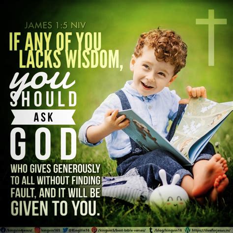 If Any Of You Lacks Wisdom I Live For JESUS